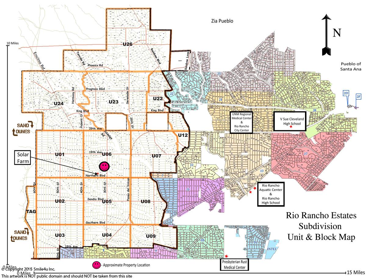 1 acre land in Rio Rancho Unit 6 NM | Smile4uinc.com