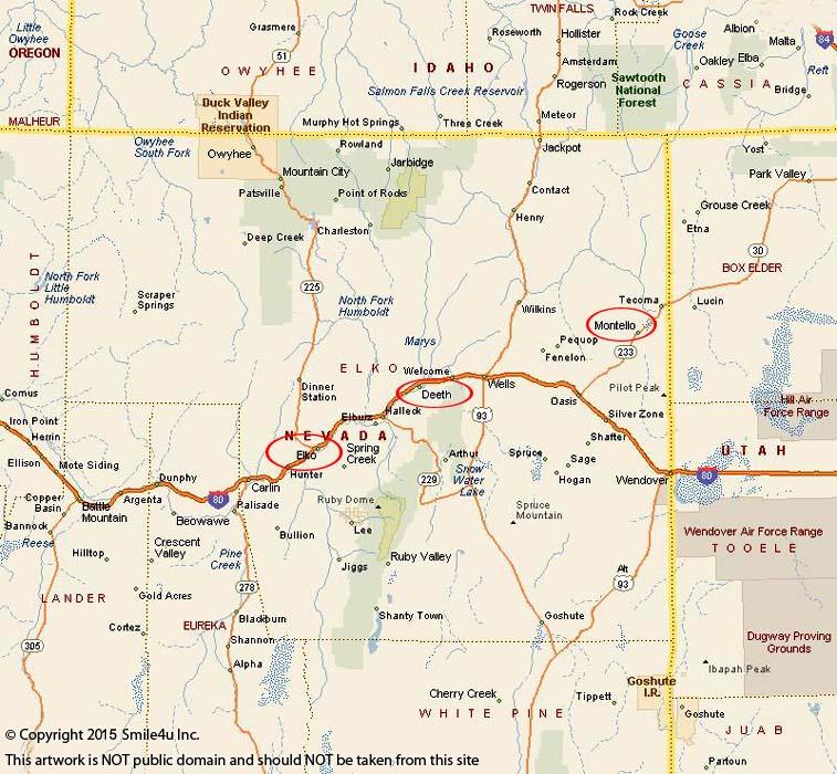 20 acres land in Montello Nevada | Smile4uinc.com